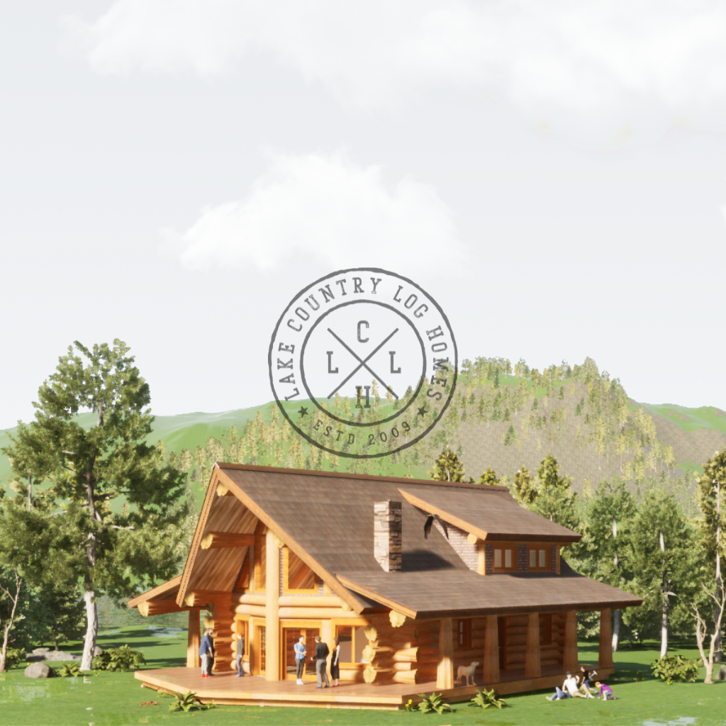 Building a Log or Timber Frame Home with Lake Country