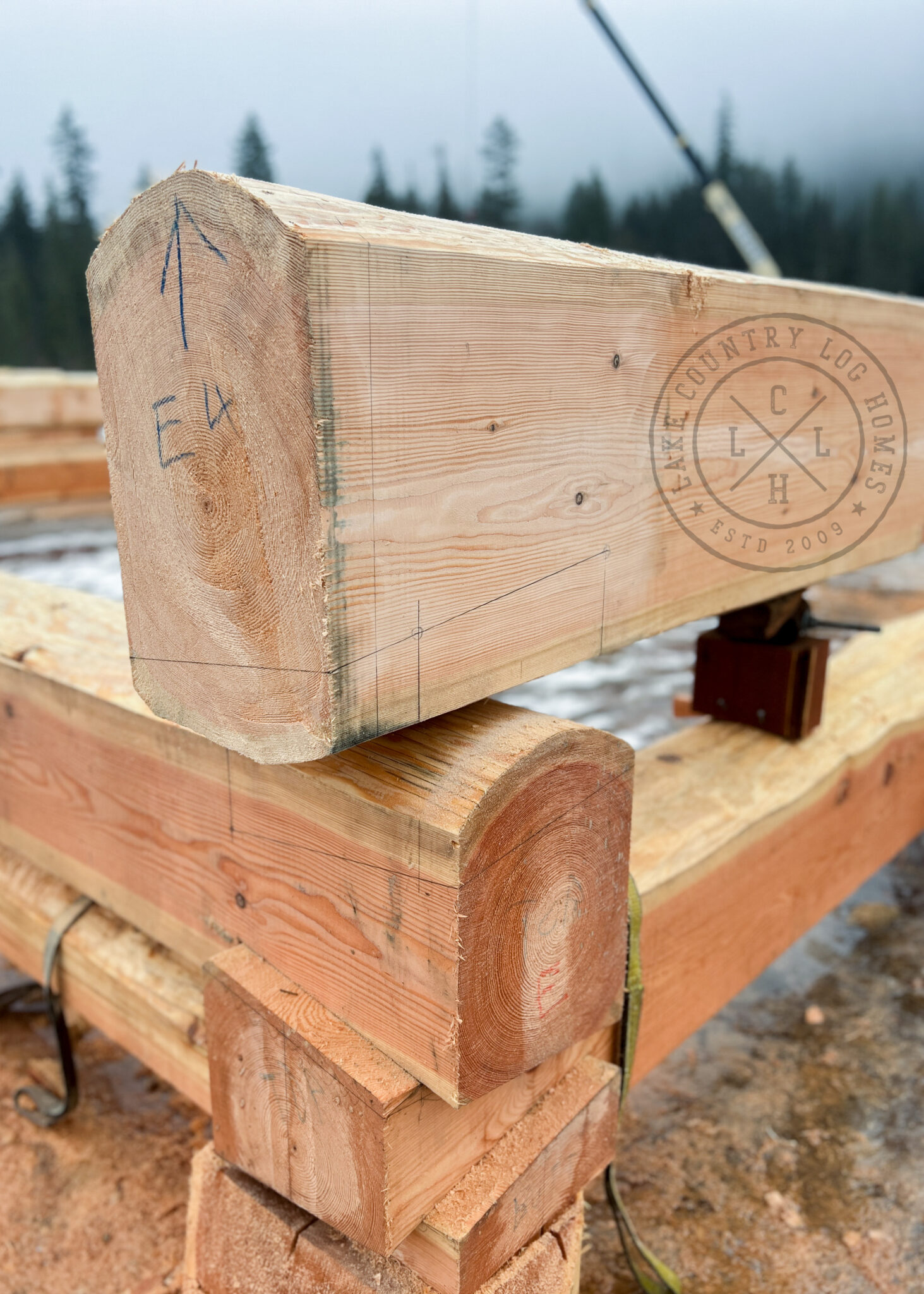 Lake Country Builds Dovetail Log Home in Revelstoke, British Columbia