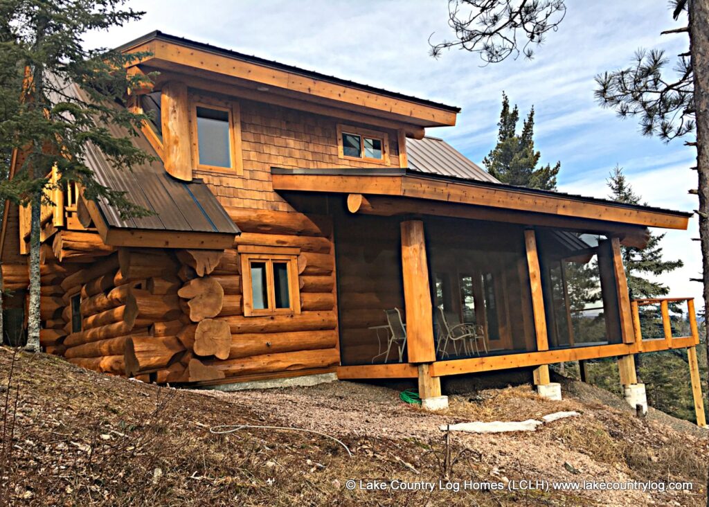 Custom Handcrafted Log Homes - Lake Country Log Homes