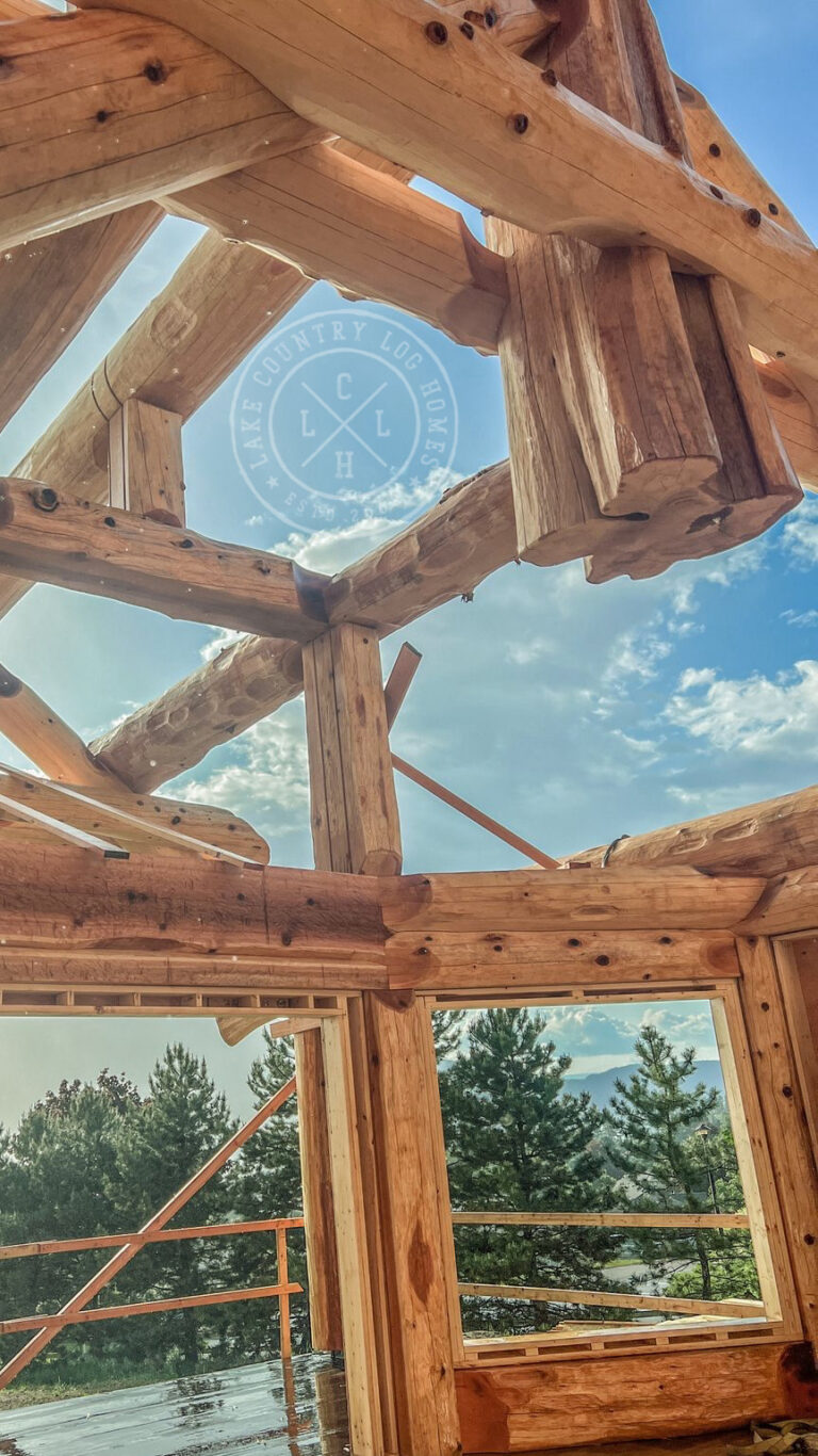 Handcrafted Log Post and Beam Cabin Homes British Columbia