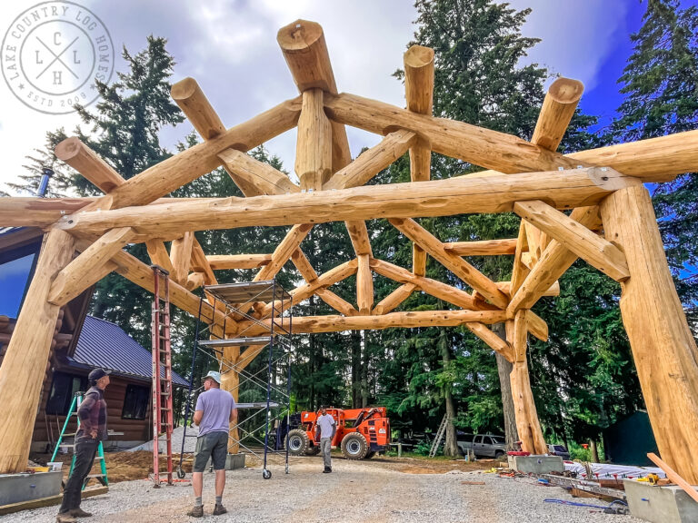 Western Red Cedar Log and Timber Frame Homes