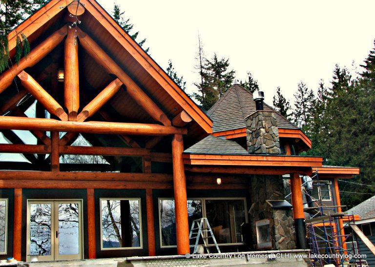 Custom Handcrafted Post and Beam Log Homes