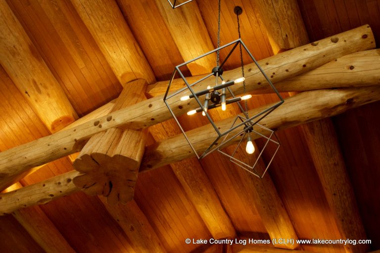 Interior Photos of Log and Timber Frame Homes