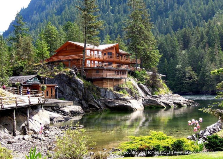 Malibu Club - Lake Country Log Homes