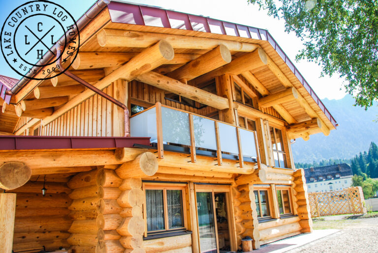 Custom Handcrafted Log Homes - Lake Country Log Homes