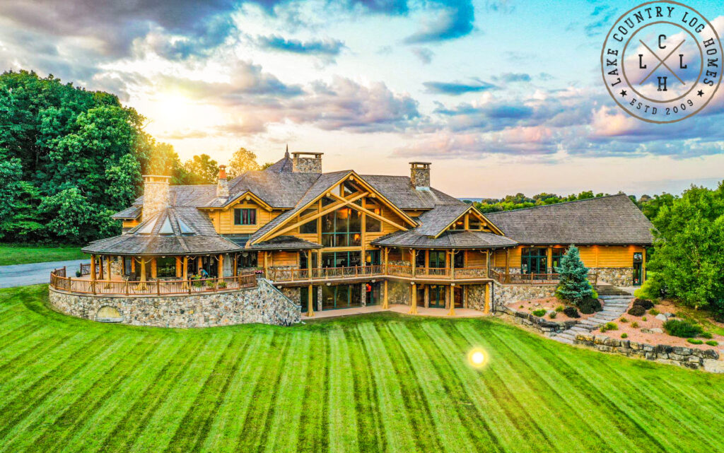 Custom Handcrafted Post and Beam Log Homes