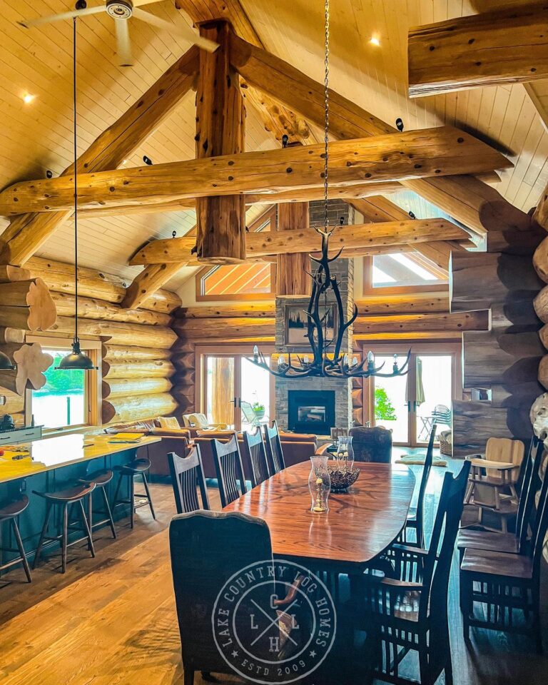 Log Cabin Interior Design Ideas | Real Log Home Interiors