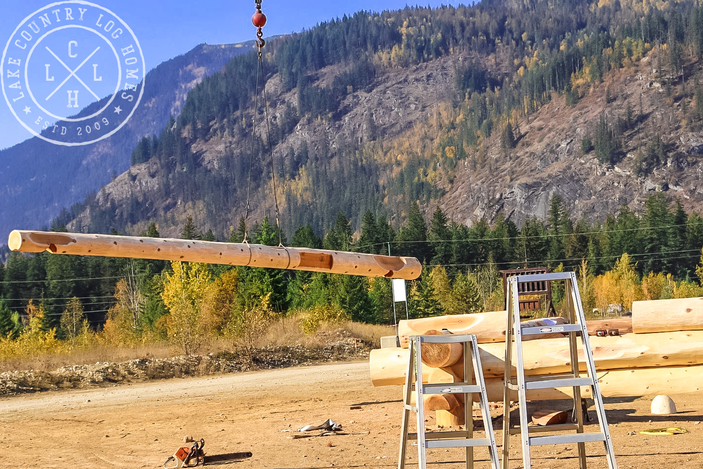 Lake Country Log Homes Builds in Oregon, USA